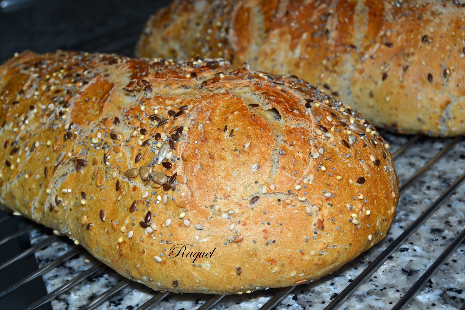 Mi Diversión en la cocina: Barras de pan con ocho semillas