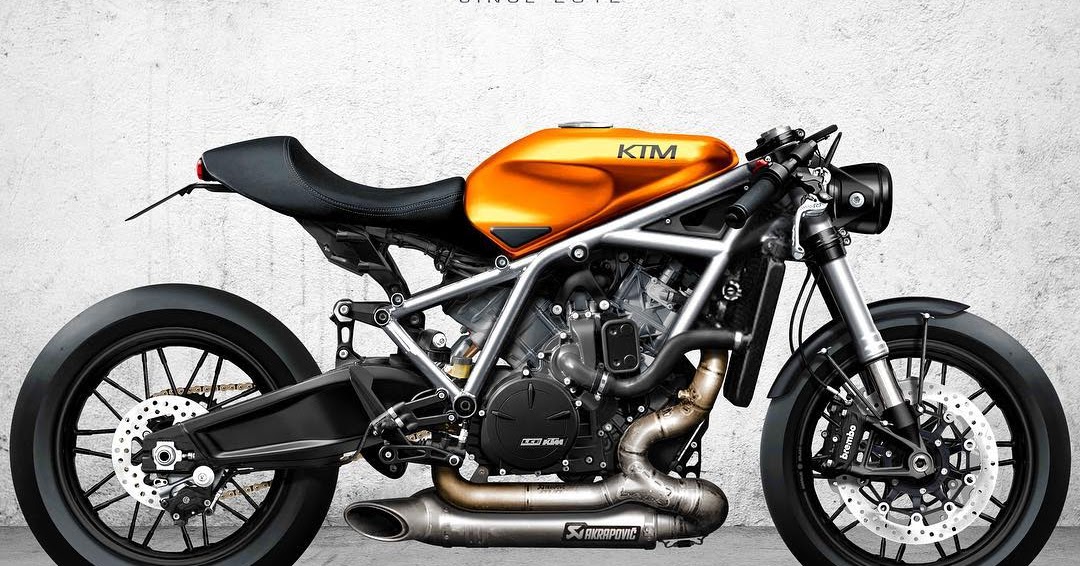 Racing Cafè: Cafè Racer Concepts - KTM 1190 RC8 #2 by Holographic Hammer