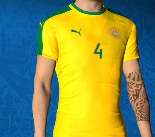 PES Kits: Australia Puma Tightfit Home Kit, PES 2017
