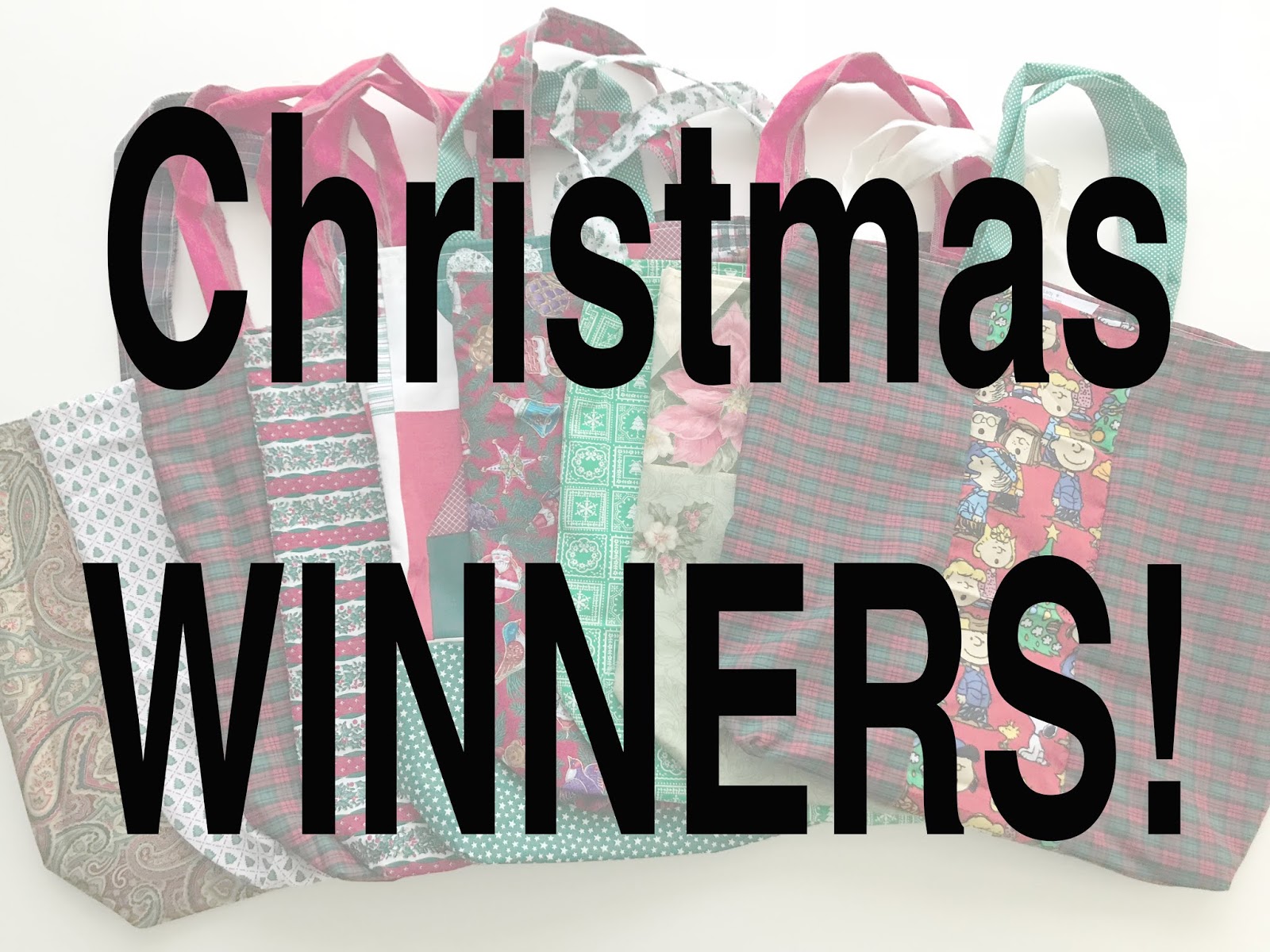 Green Bag Lady: Christmas WINNERS!