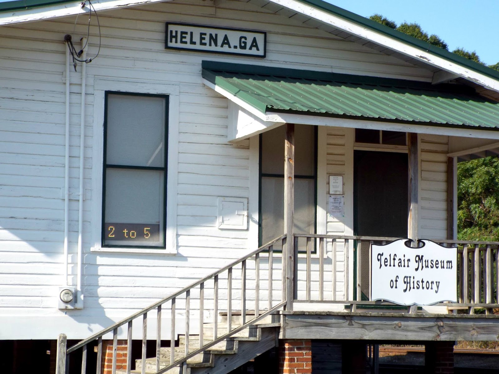 Forgotten Georgia: The Train or Railroad Museum in Helena GA