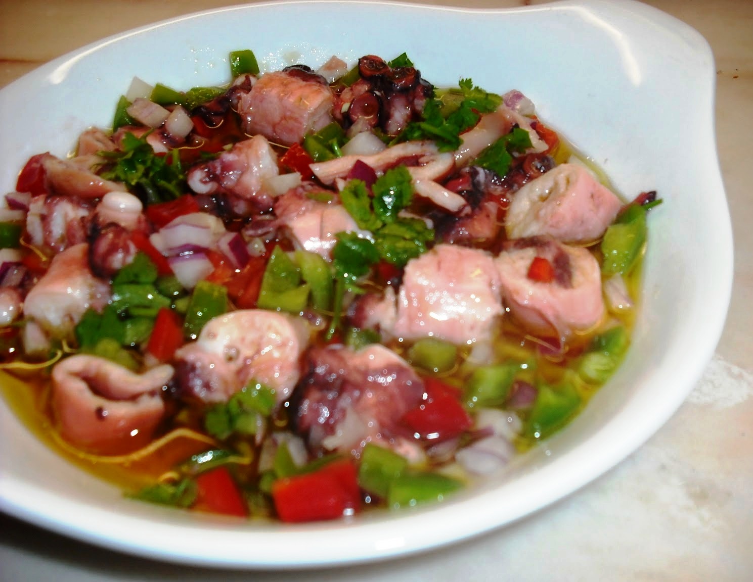 Receitas Deliciosamente Simples: Salada de Polvo e Cozer Polvo