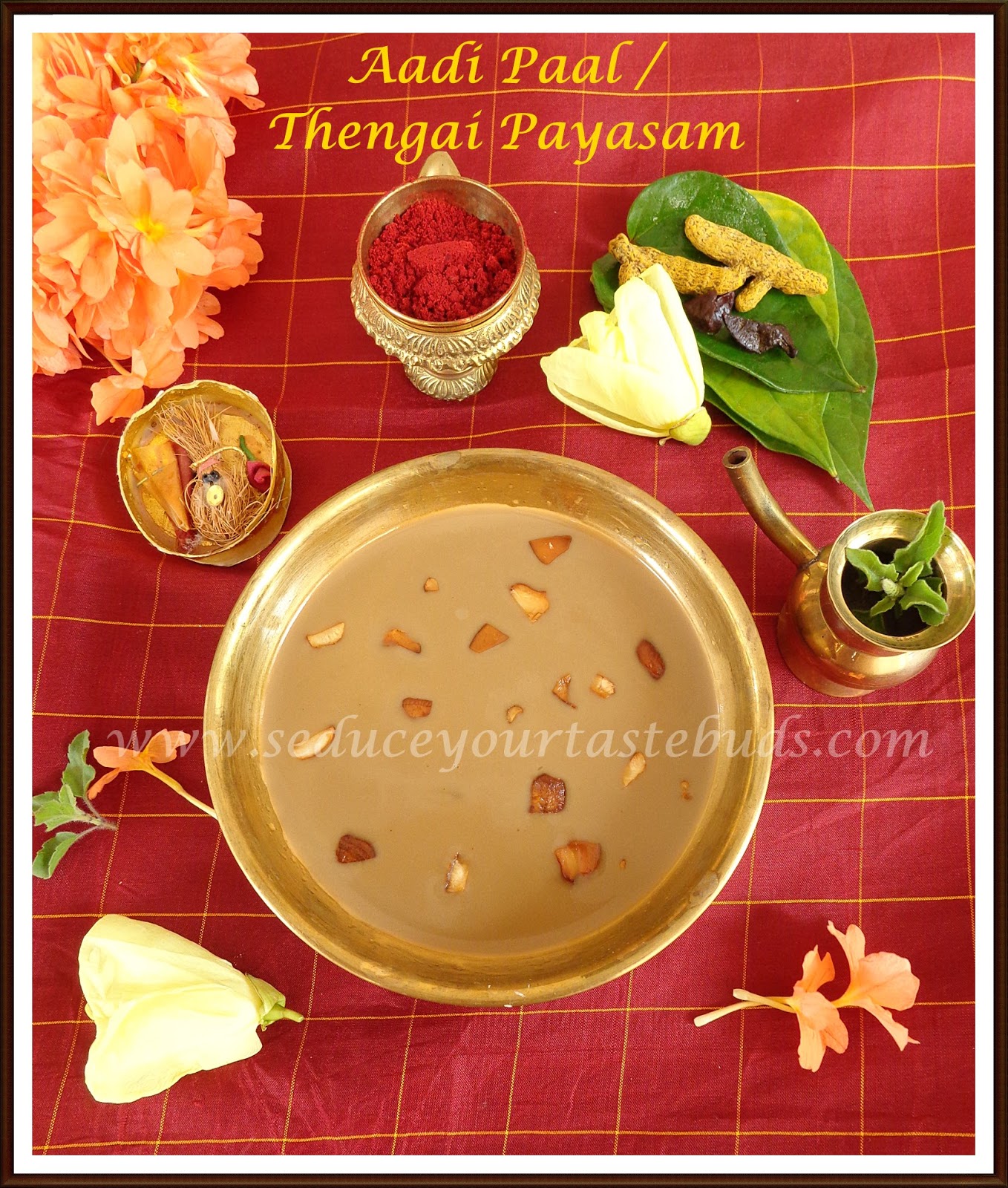 Aadi Paal | Thengai Paal Payasam Recipe - Seduce Your Tastebuds...