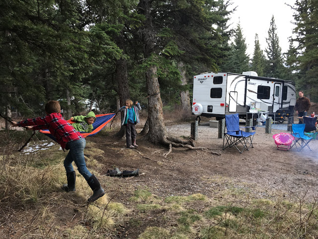 Family Adventures in the Canadian Rockies: April Camping in Bow Valley ...