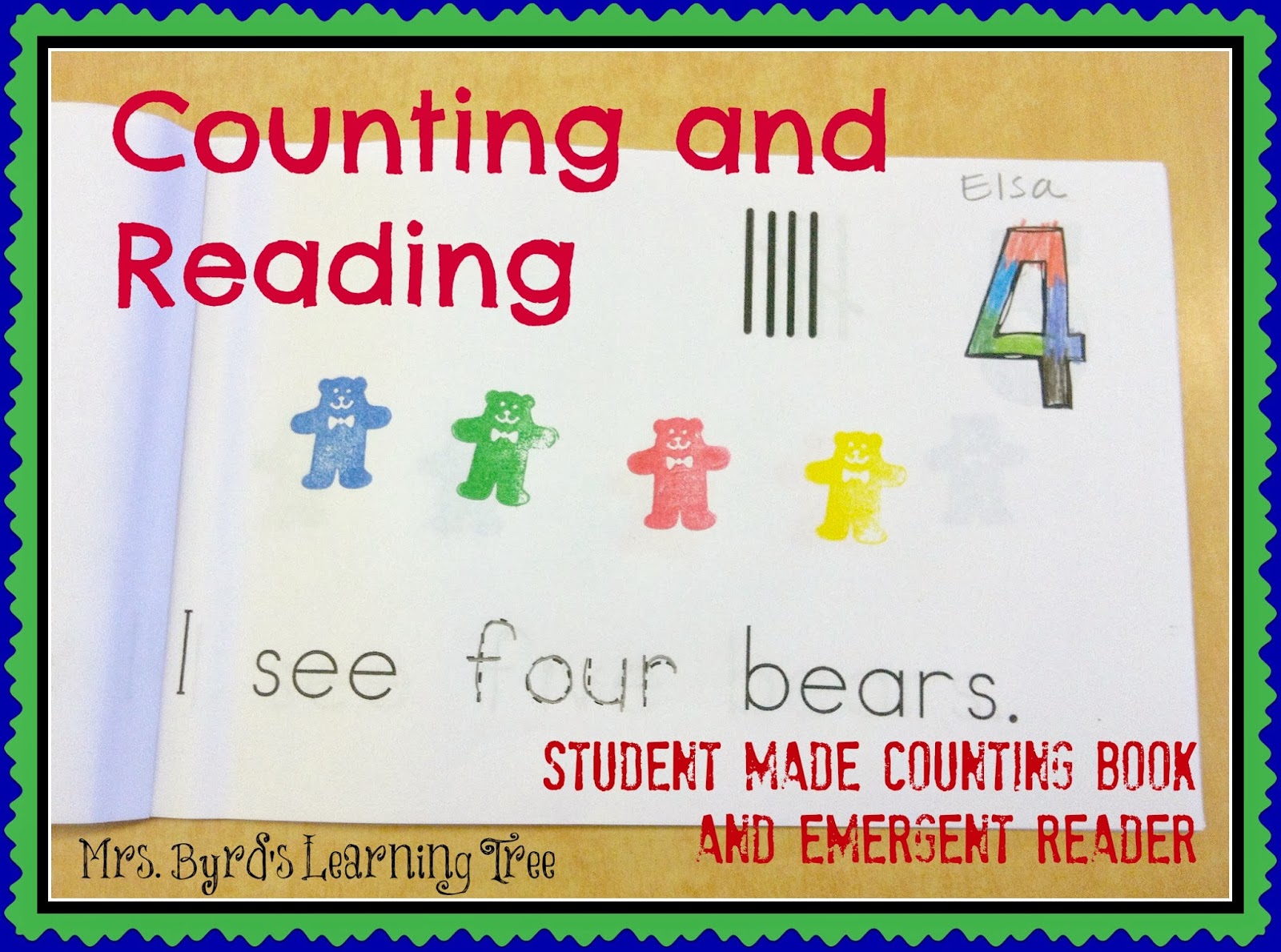 Mrs. Byrd's Learning Tree: Counting and Reading