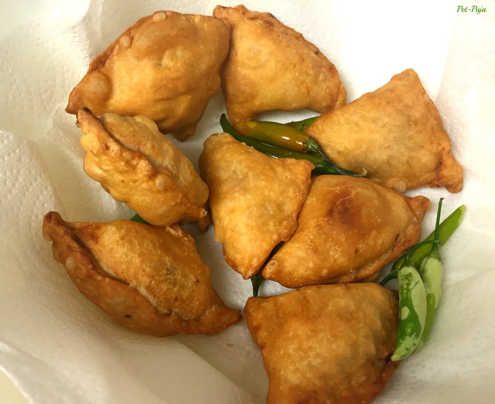 Pet-Puja: Samosa/Shingara