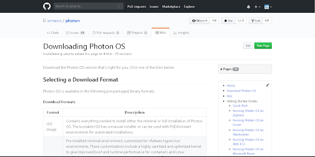 TECH BLOG: 【VMware】Photon OSをデプロイしてみた その1 OVAダウンロード