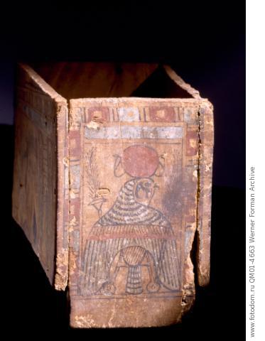 Egipto en imagenes: Miniature coffin for the mummy of a sacred ibis