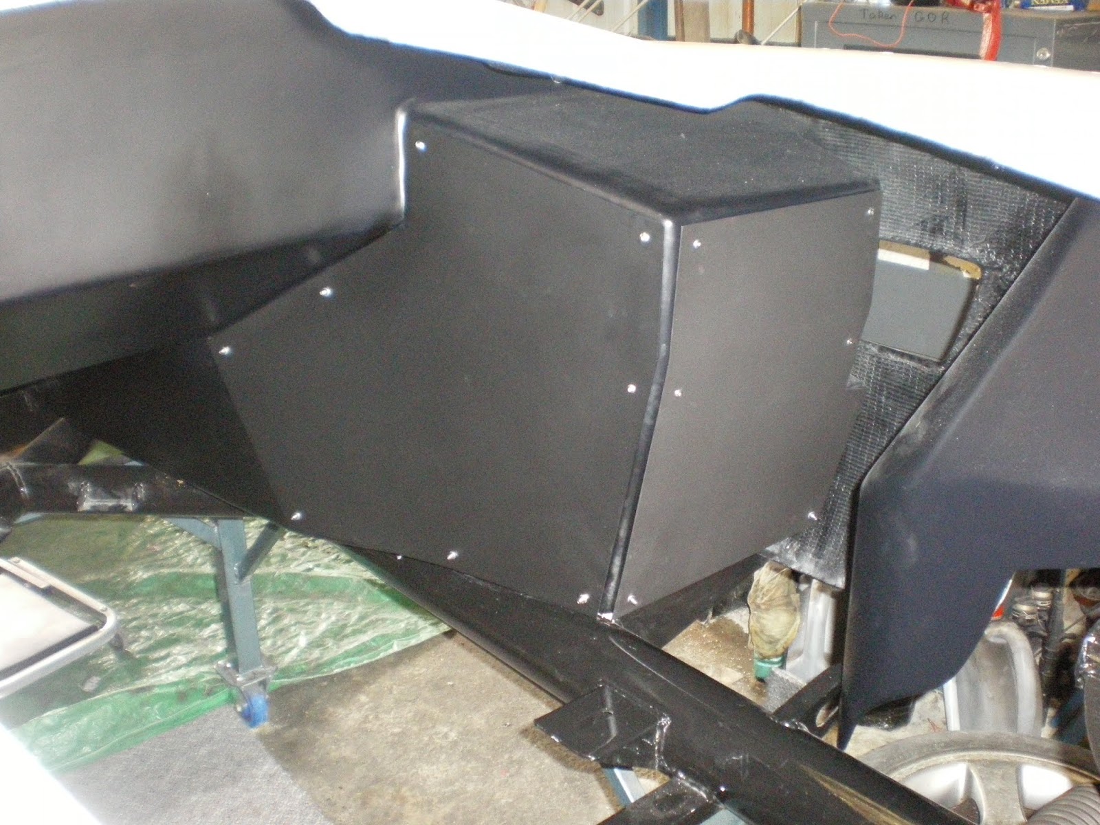 Classic Revival AC Cobra Replica SC 427 : Aluminum heat shields made up ...