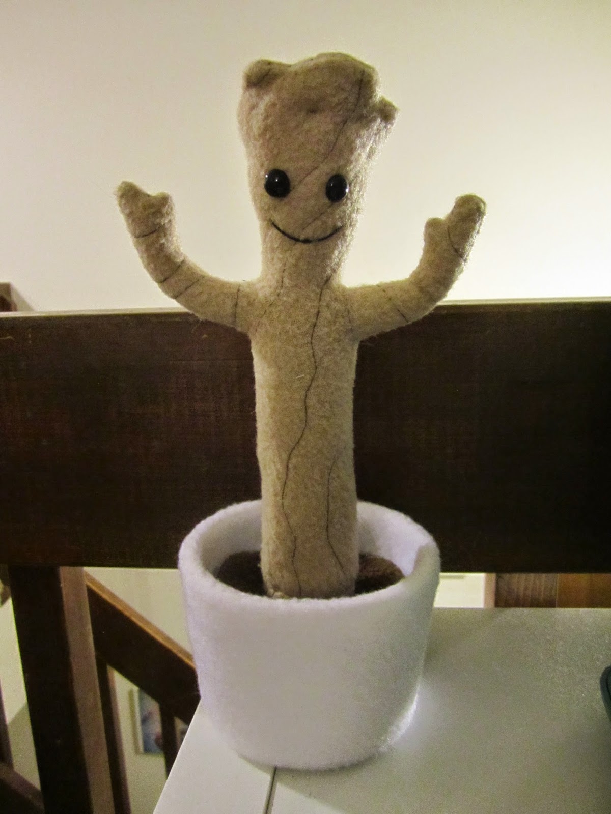 Happily Grim: Baby Groot Plushie Tutorial