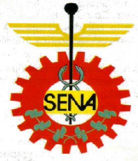 Simbolos del SENA...: Escudo, logotipo y bandera...
