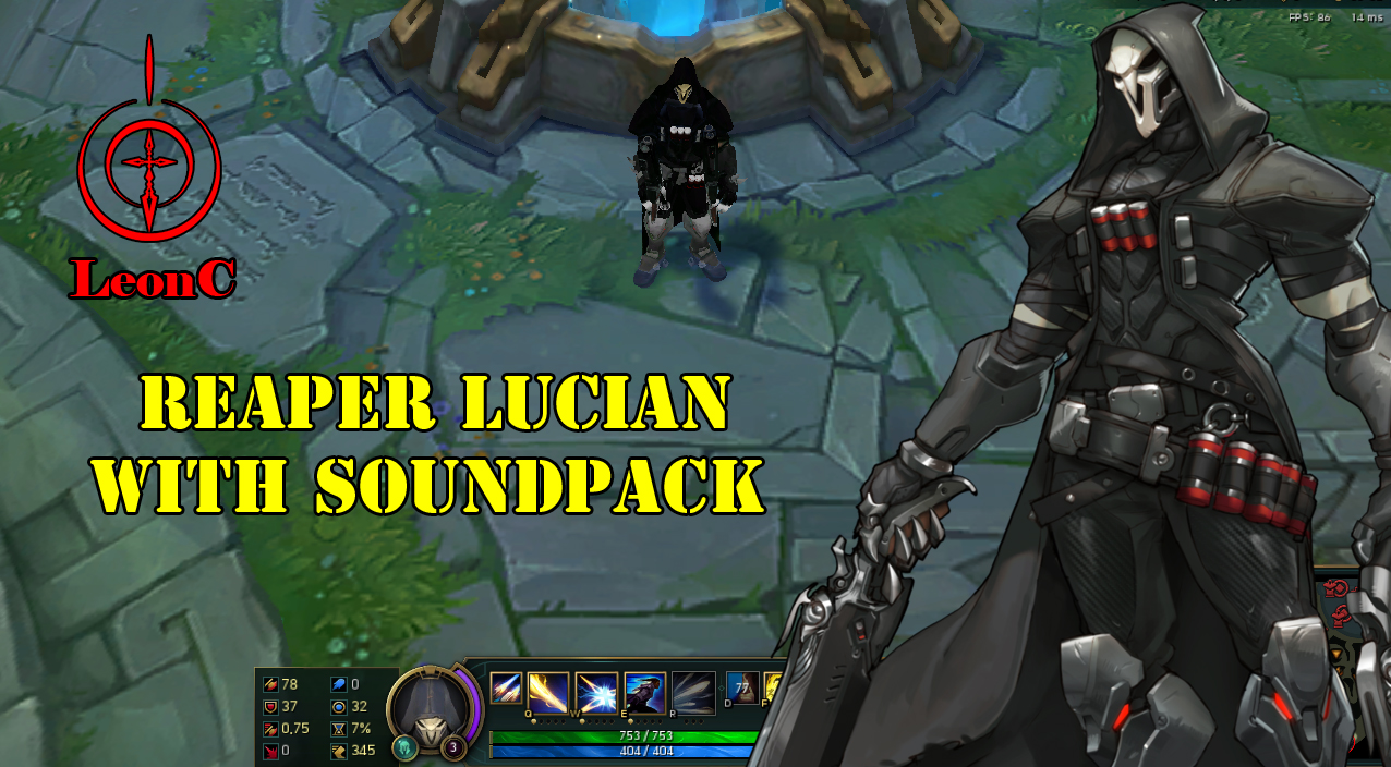 LeonC's Workshop: LoL Custom Skin Reaper Lucian(with SoundPack)