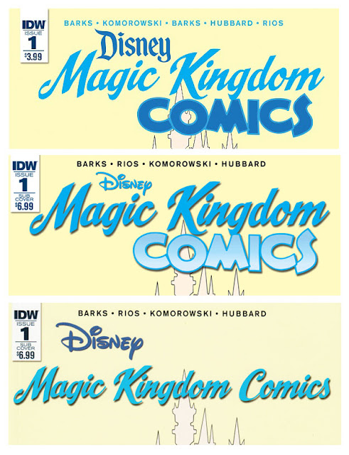 Disney Comics Randomness: Disney Magic Kindom Comics