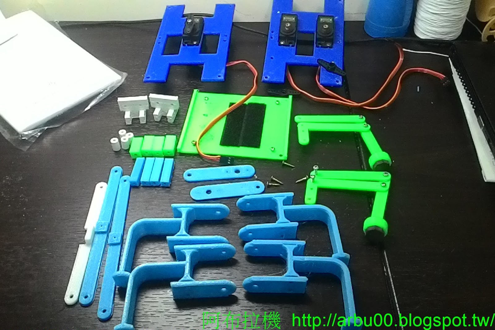 Ashing's Blog: Building a robot ant with 3DP.