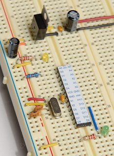 Building Arduino on a Breadboard | Yuriy's Toys