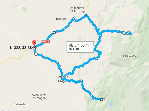 TRIaficionado: Villacarrillo - La Osera - Jesús del Monte (MTB)