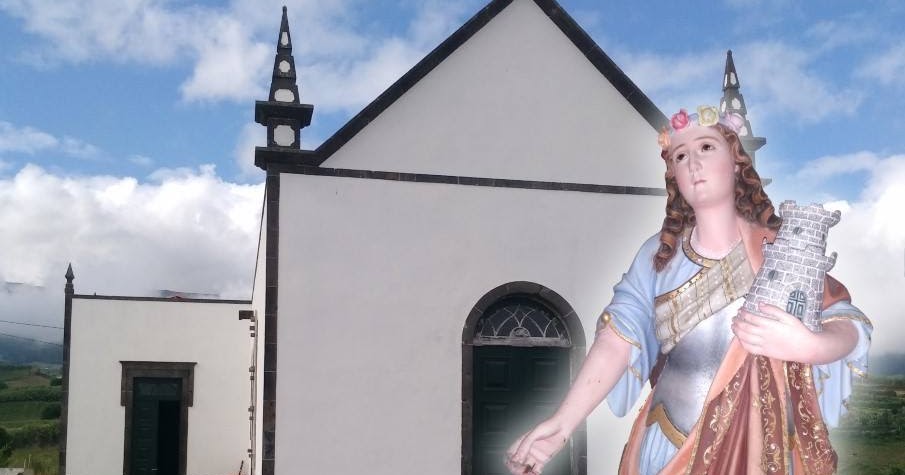 INAUGURAÇÃO DA ERMIDA DE SANTA BÁRBARA LOMBA DO CARRO ~ Um Olhar Povoacense