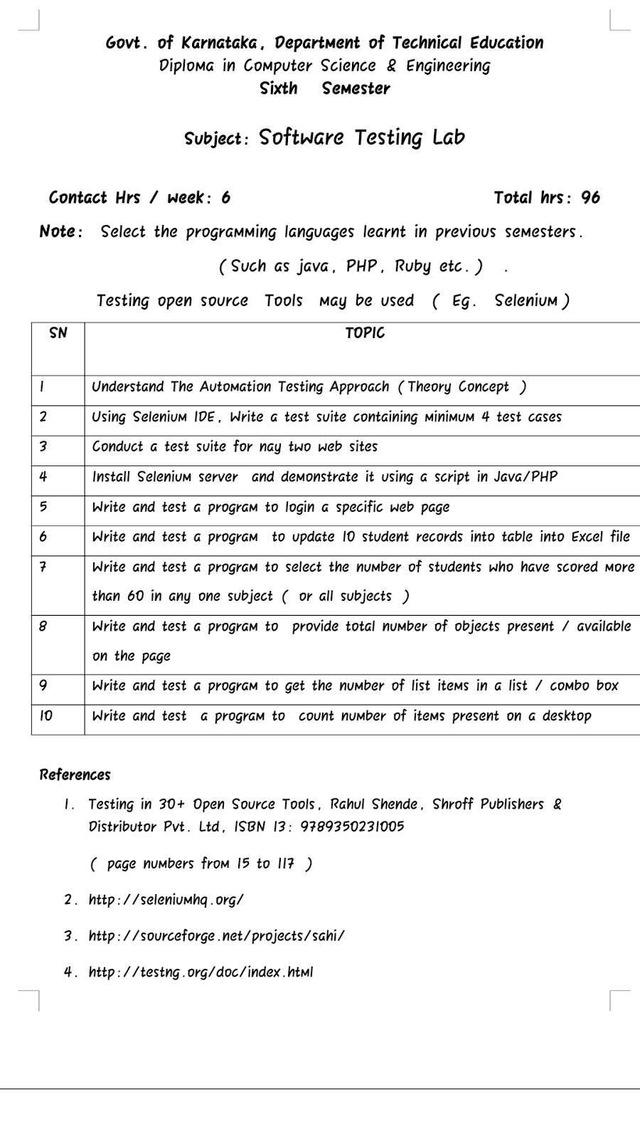 STUDENT SPOT(Diploma In Polytechnic Education -Karnataka): Computer ...