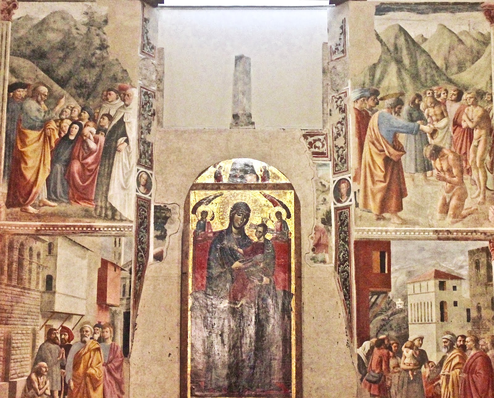 The Brancacci Chapel in Florence.