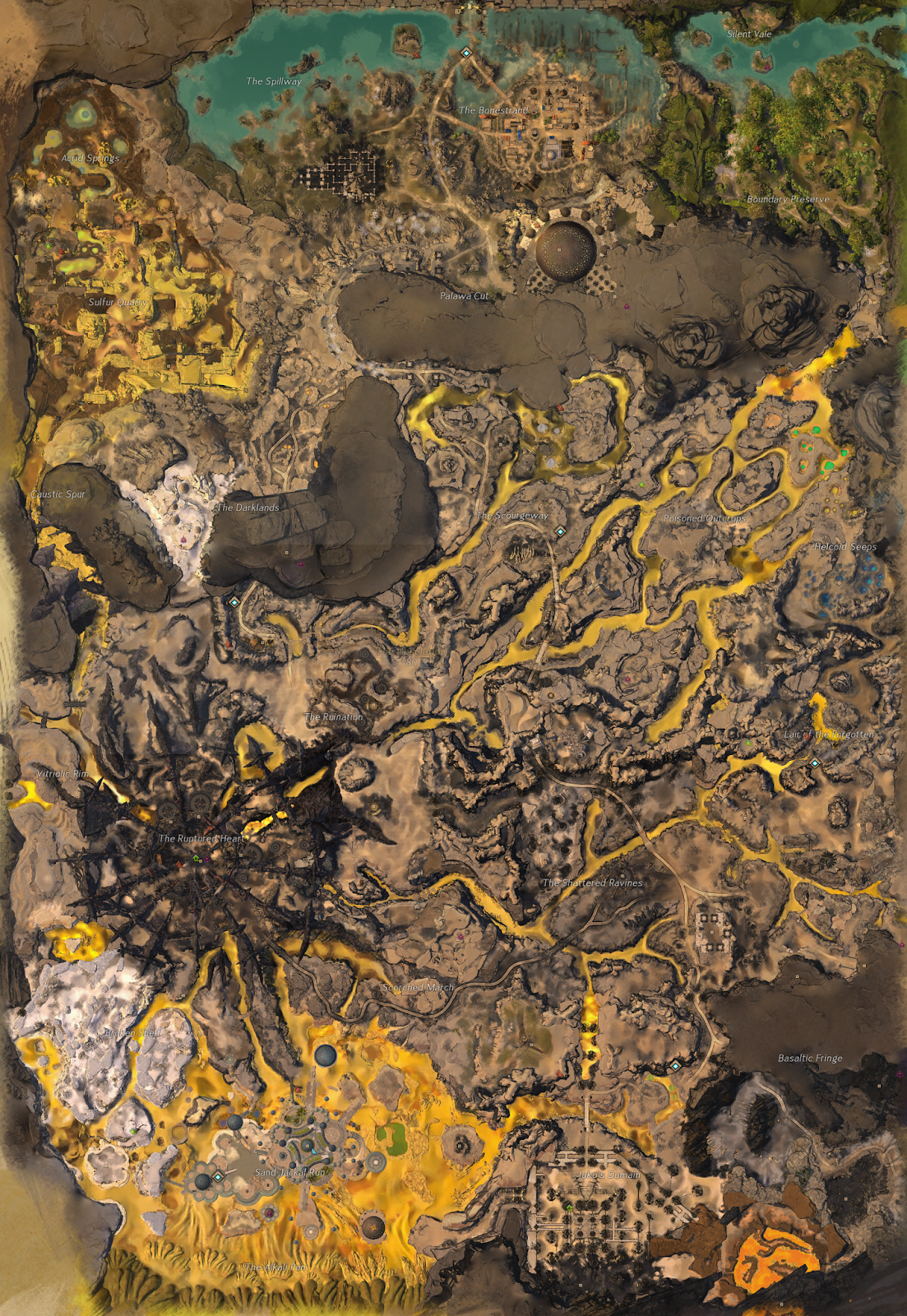 Thai Guild Wars 2 Guide: Explore: The Desolation