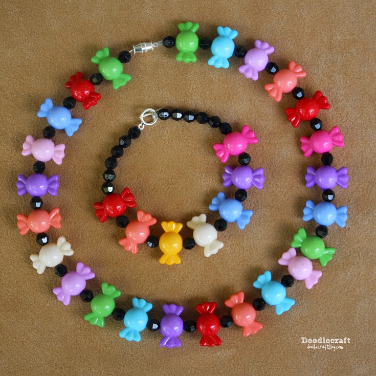 Candy Bead Necklace!