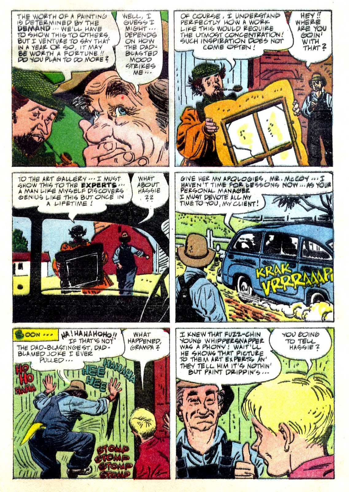 The ALEX TOTH archives: TOTH - FOUR COLOR COMICS 1134 Real McCoys ...