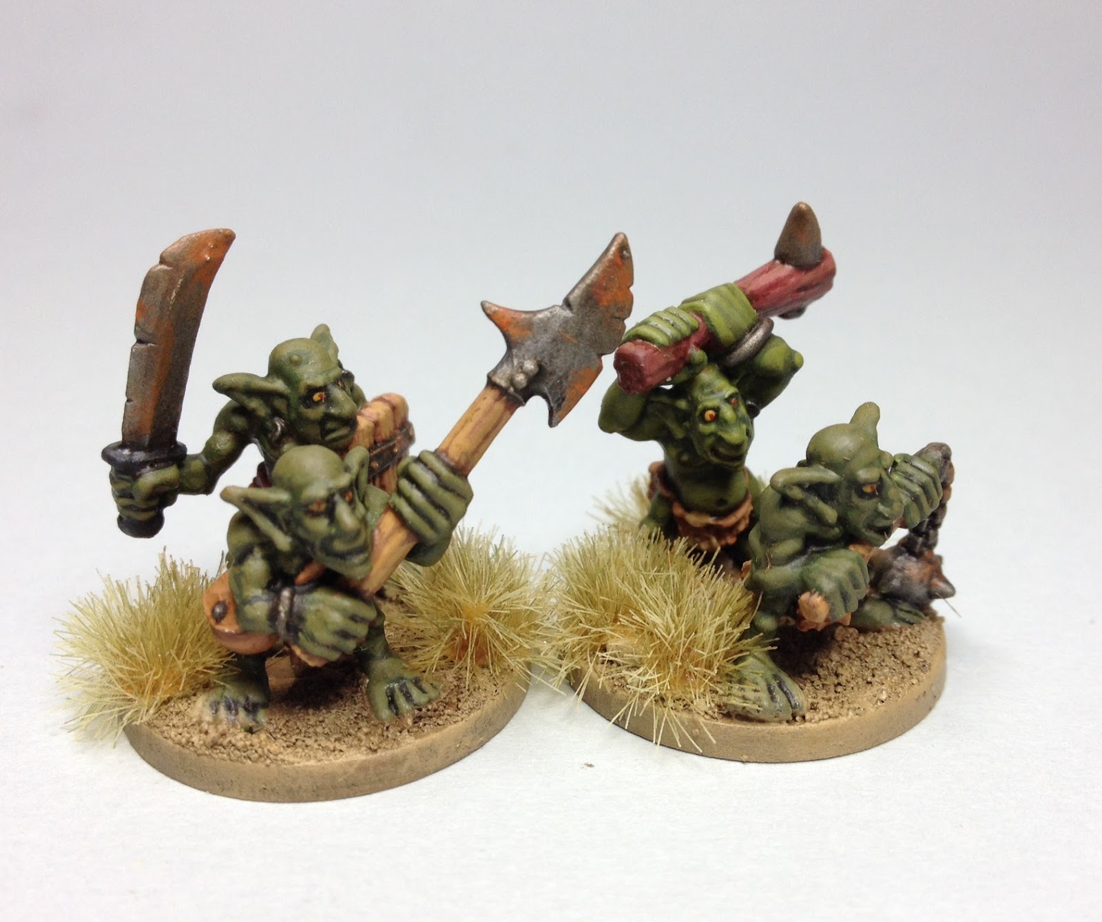 Dr Moebius Miniature Mania: Lesser Goblin rabble Part 2