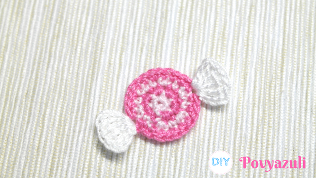 DIY Crochet Lily: [Crochet] How to Crochet a Candy Application. 💖