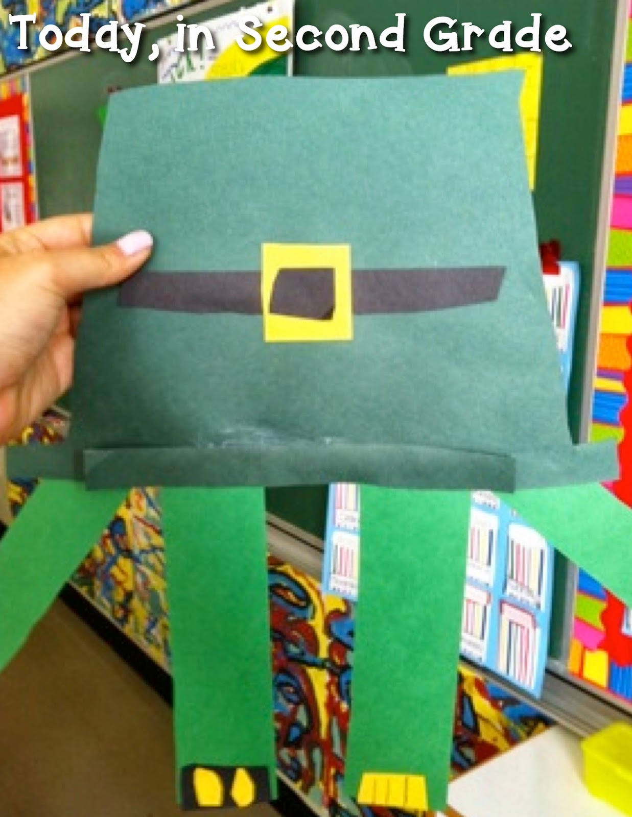 Green, Green, Everywhere! - Today in Second Grade