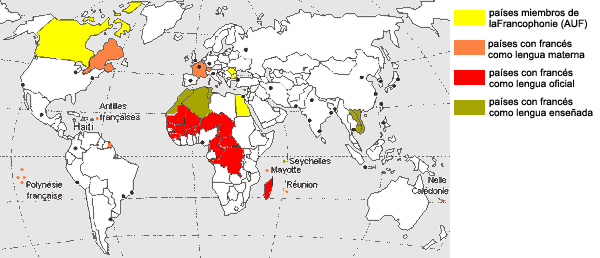 El mundo de los idiomas : Hablemos del idioma francés
