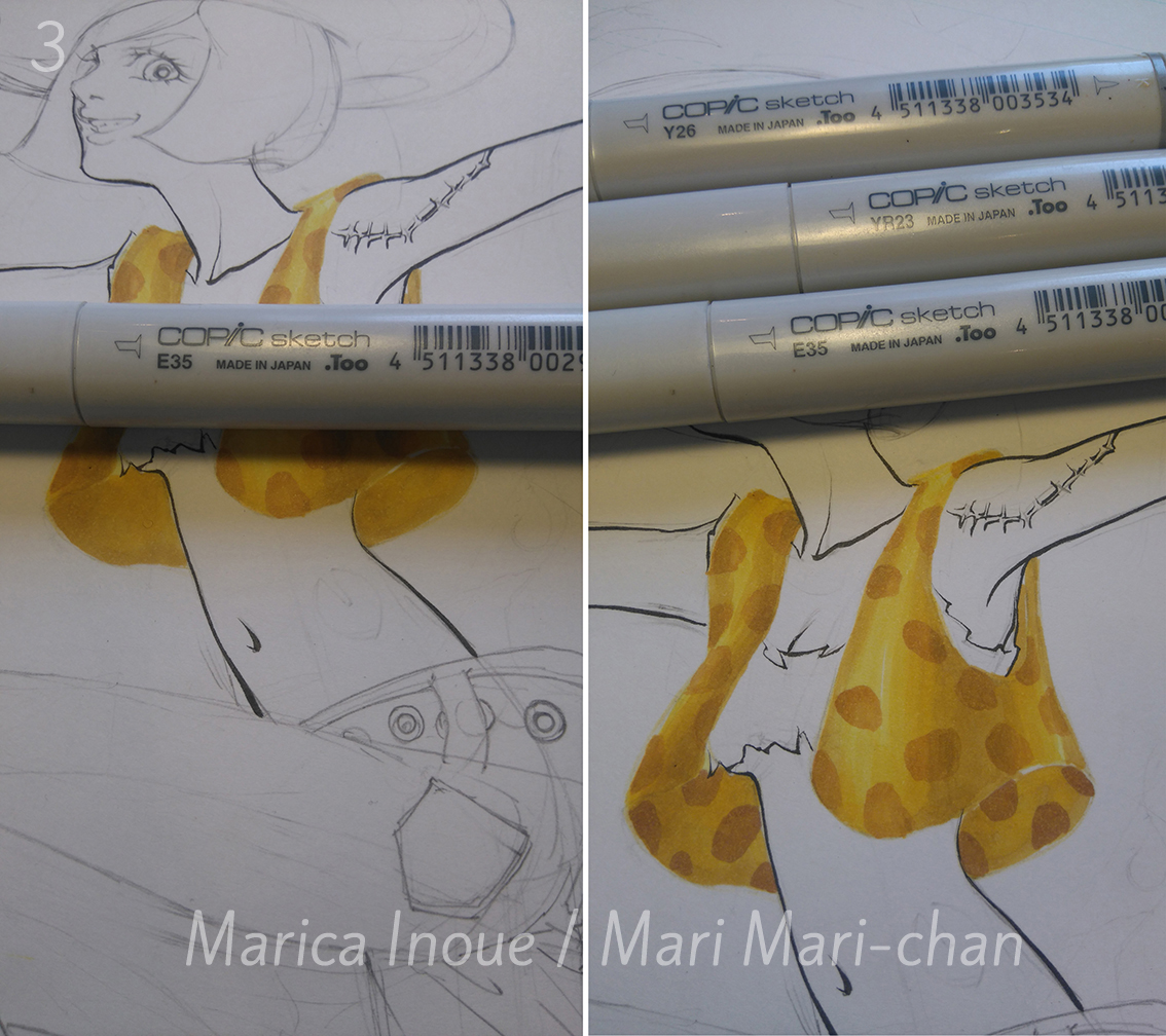 Copic Italia: Tutorial : i colori animal / Bengal cat
