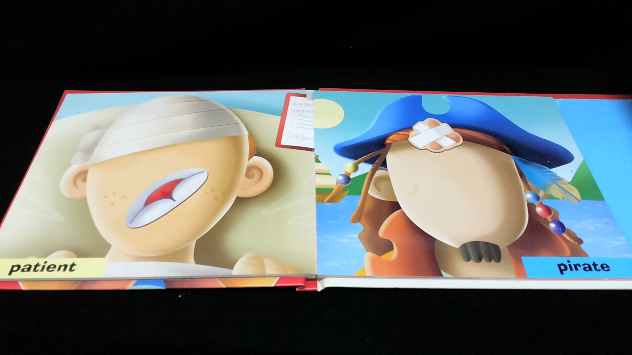 Kid Books Blog: 236.Magnetic Funny Faces / Magnetic Silly Faces