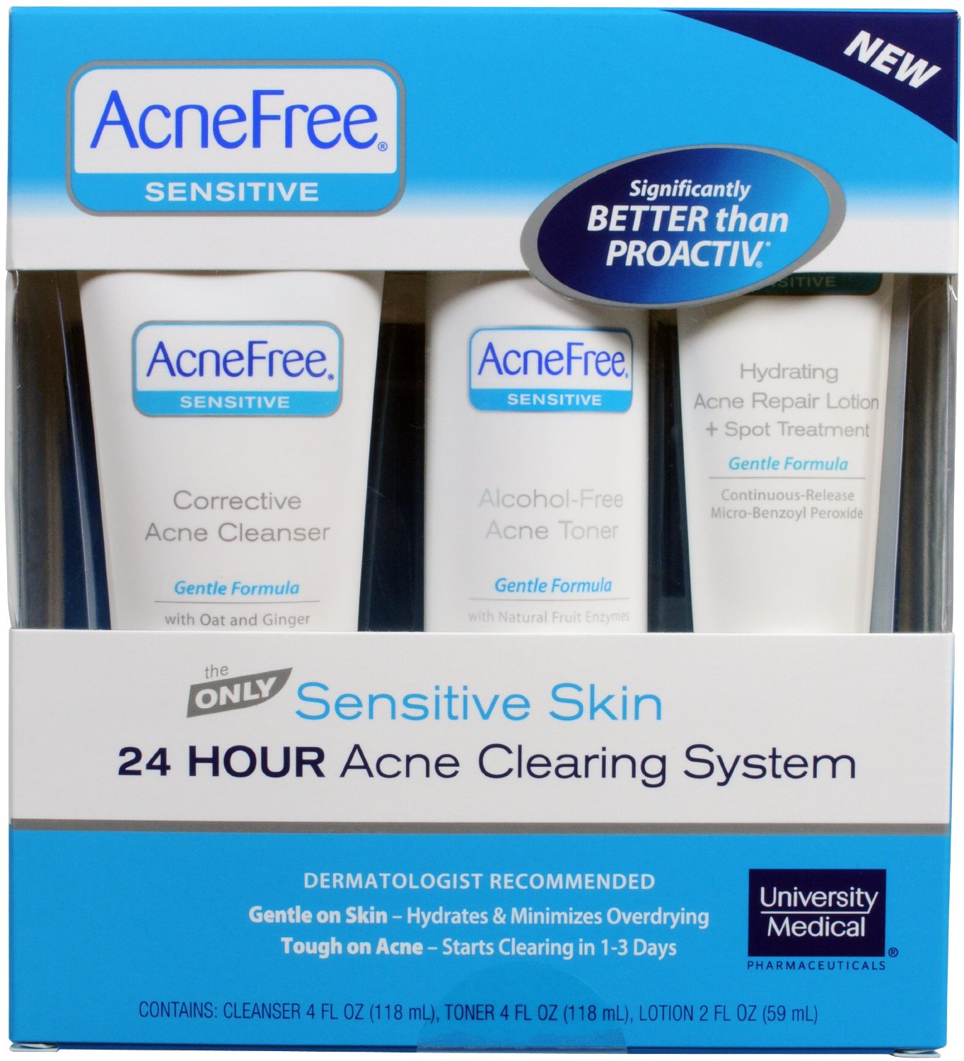 AcneFree Sensitive Skin Acne System | AcneZine | AcneZine Reviews