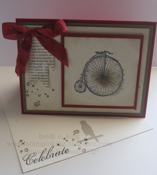 stampin king: Feeling Sentimental