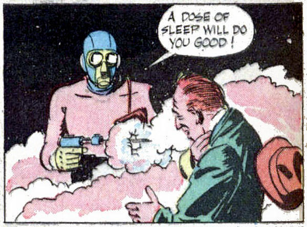 Pappy's Golden Age Comics Blogzine: Number 1721: “His guns bring sleep ...