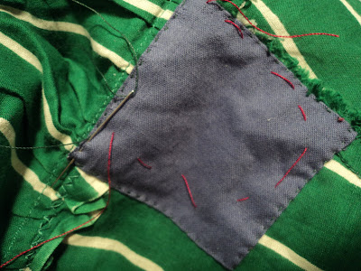 Making Merriment: Patching Clothes, Old School Style