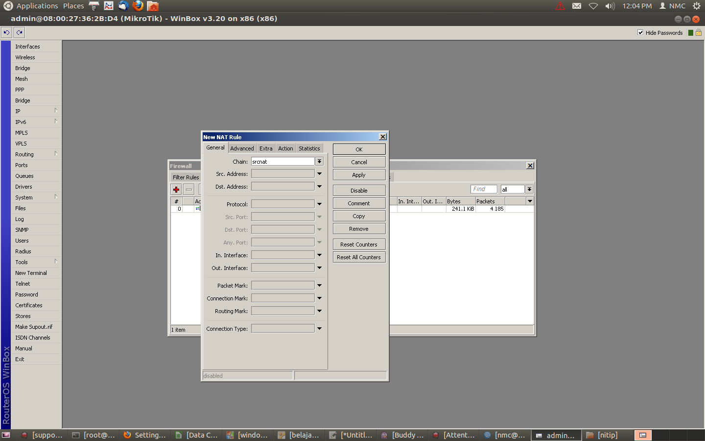 Setting Router Mikrotik Via Winbox | Networking