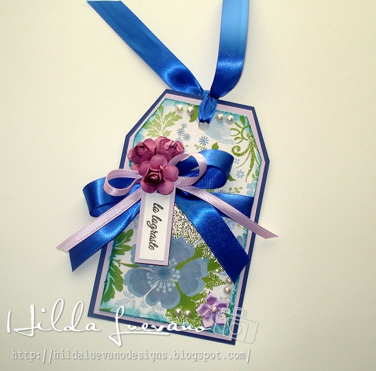 Hilda Designs: Un Tag muy Brillante