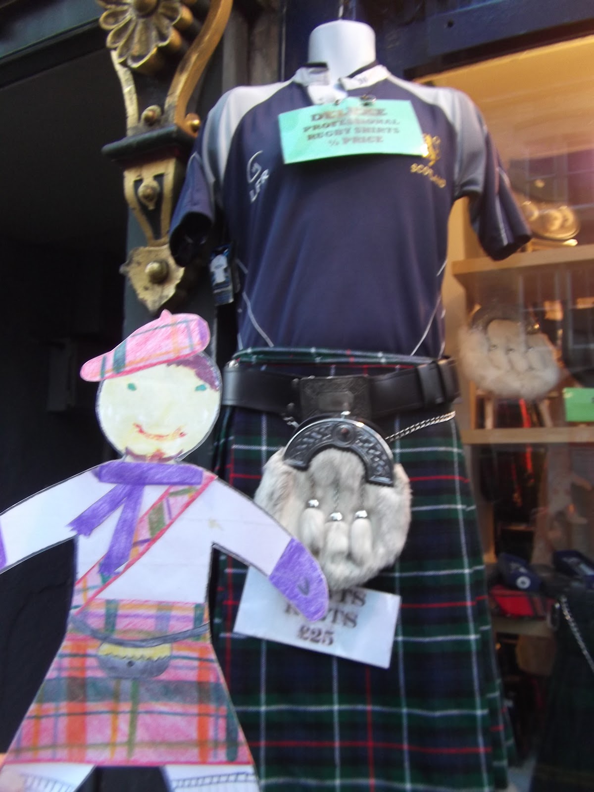 Jayten's Flat Stanley - Visits Scotland!!!