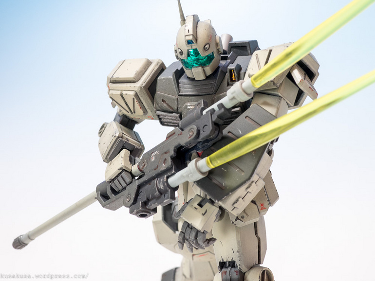 GUNDAM GUY: HGUC 1/144 GM II Semi-Striker - Customized Build