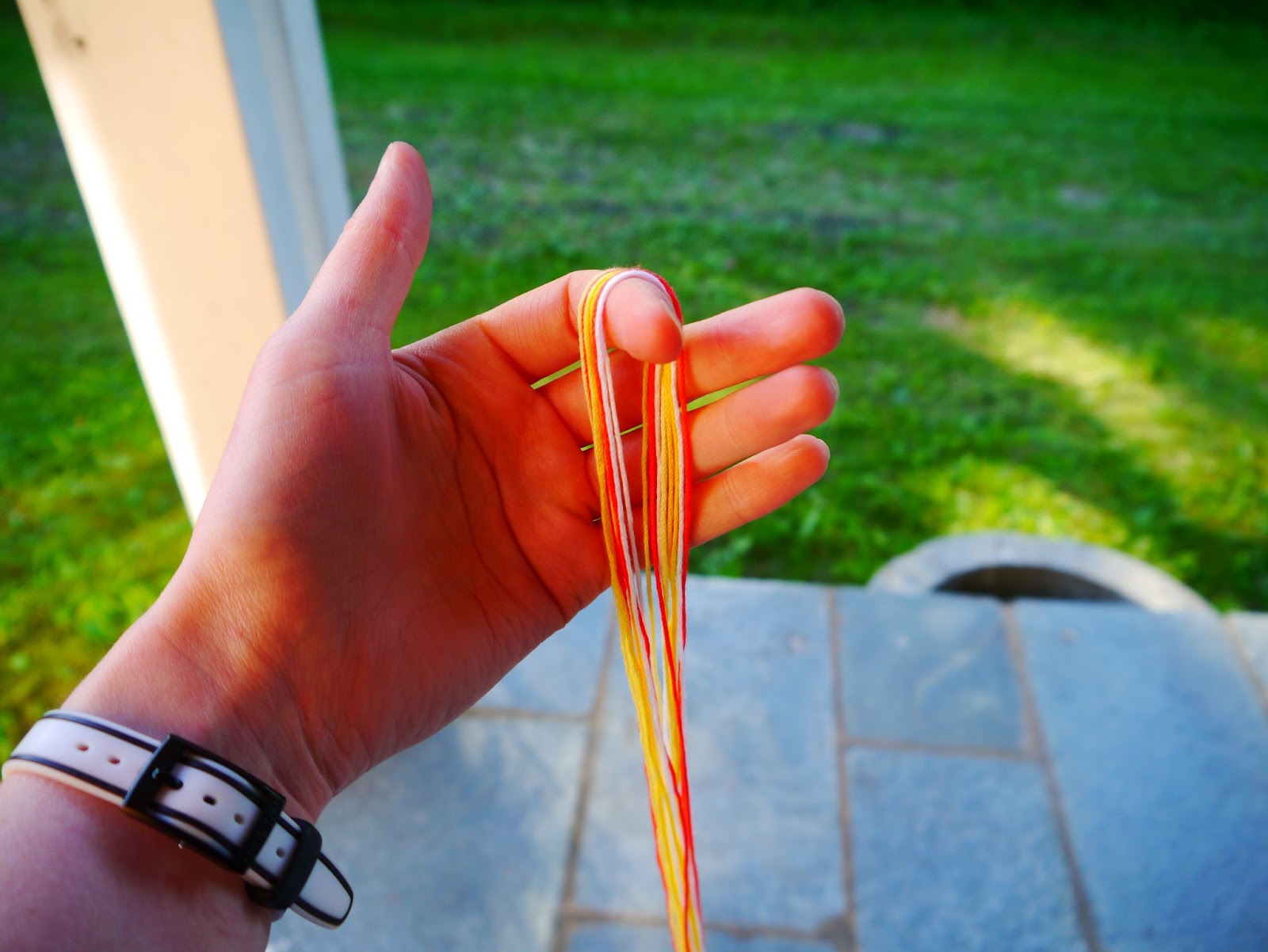 Unemployed: A Crafting and Baking blog: 8 string Chevron Friendship ...