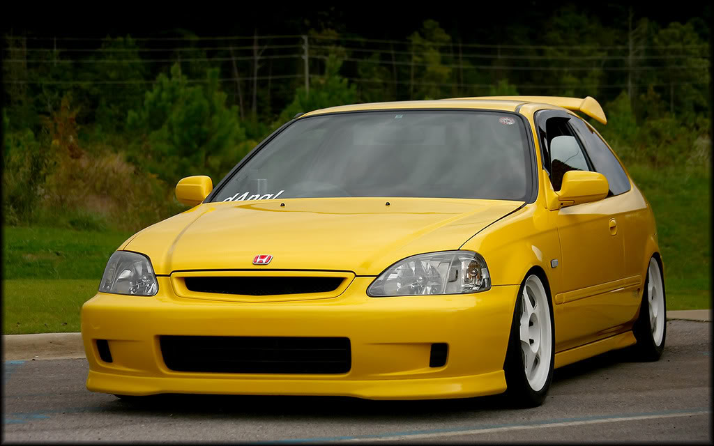 一人中古車屋のんびり日記: Yellow EK9