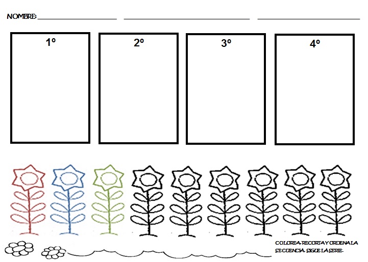 Cole de colores: ACTIVIDADES IMPRESAS PRIMAVERA
