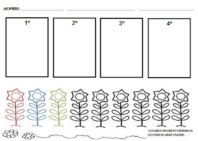 Cole de colores: ACTIVIDADES IMPRESAS PRIMAVERA