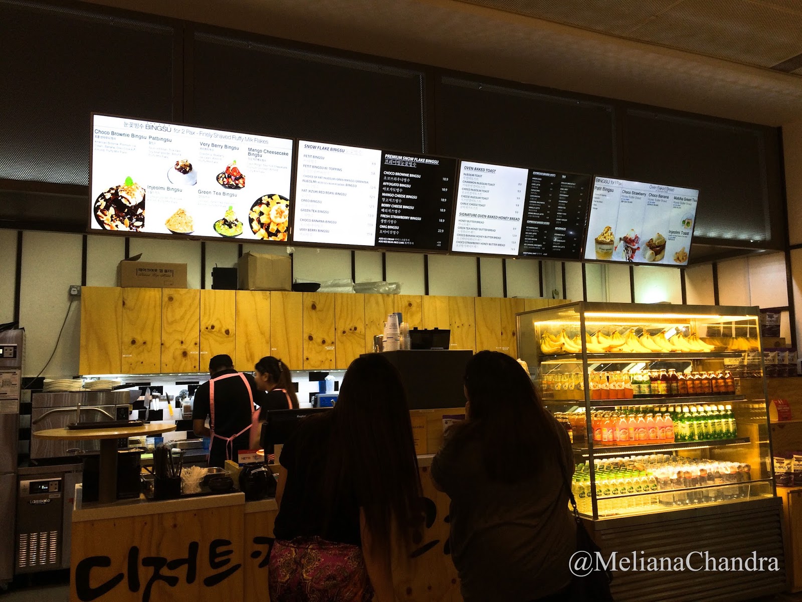 O'ma Spoon - Korean Dessert Cafe - MILK FLAKE BINGSU | Diary of Meliana ...