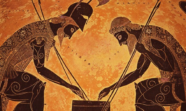 Gjcl Classical Art History Achilles And Ajax Playing A Game