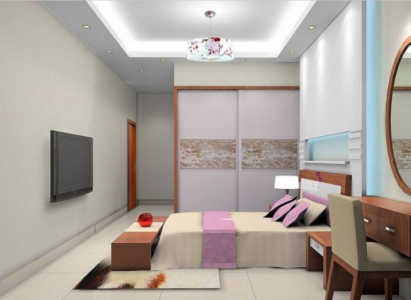 INSPIRASI..!! Inilah 35 Model Plafon Gypsum Kamar Tidur Kecil Minimalis ...