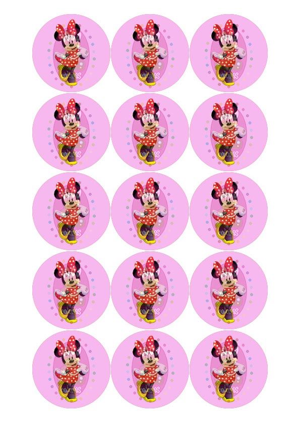 MANUALIDADES: Stickers de Minnie Mouse