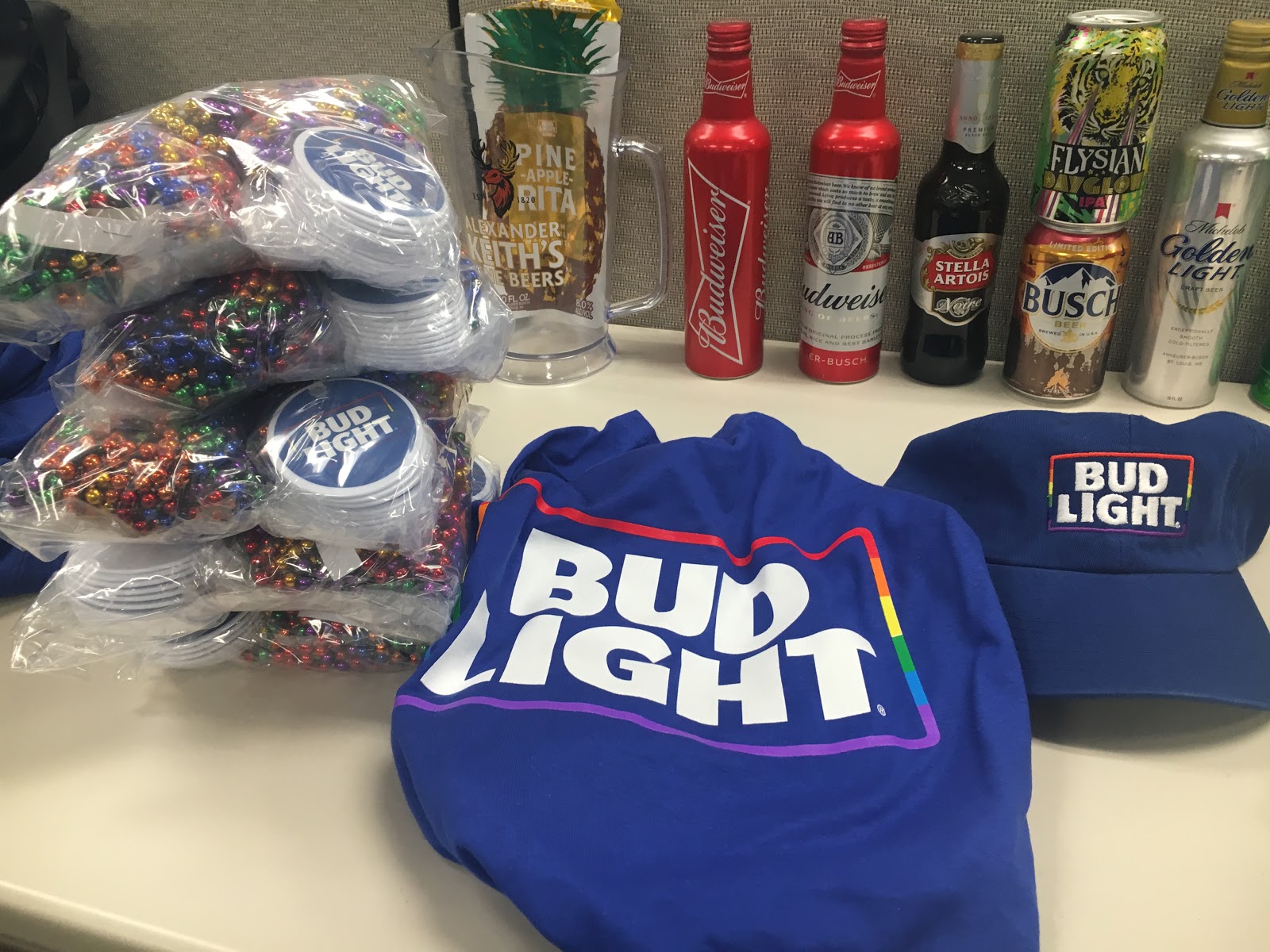 John Milito's Amazing Adventures: Pride Parade Bud Light Float