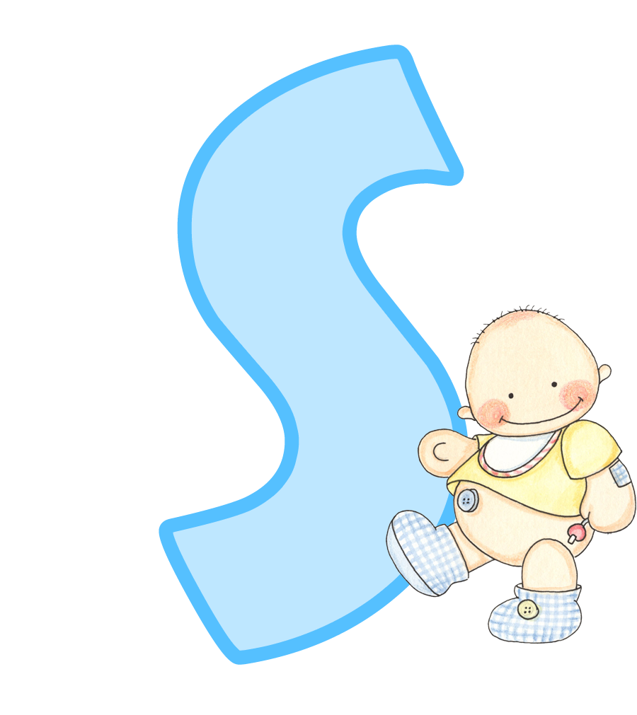 Alfabeto con lindo bebé. - Oh my Alfabetos!